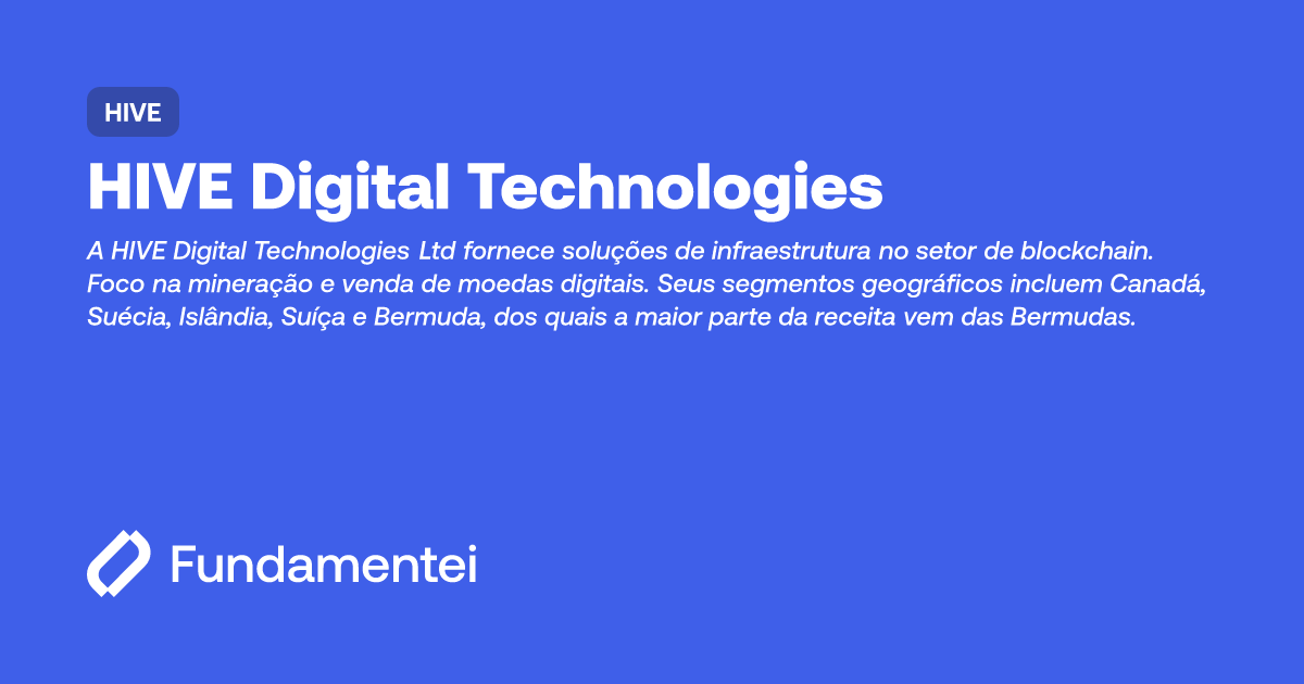 HIVE - HIVE Digital Technologies | Fundamentei