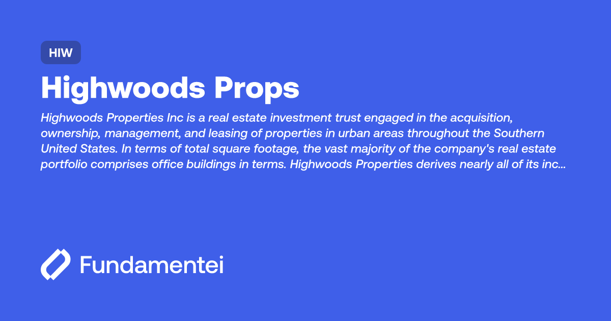 HIW - Valuation | Fundamentei