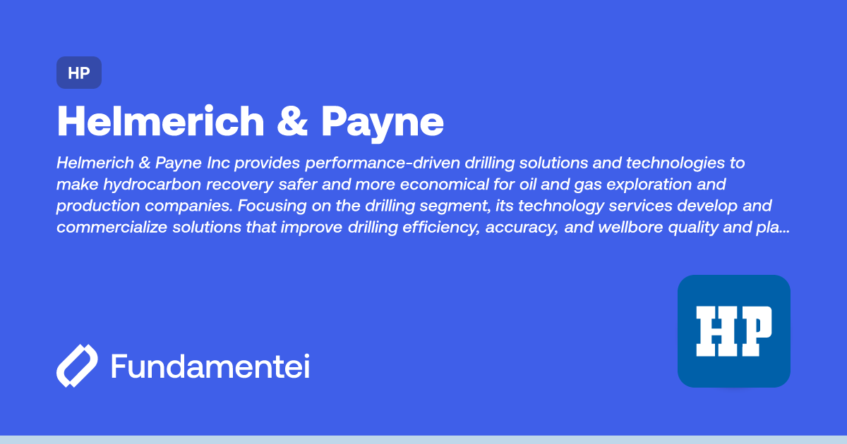 HP - Helmerich & Payne | Fundamentei