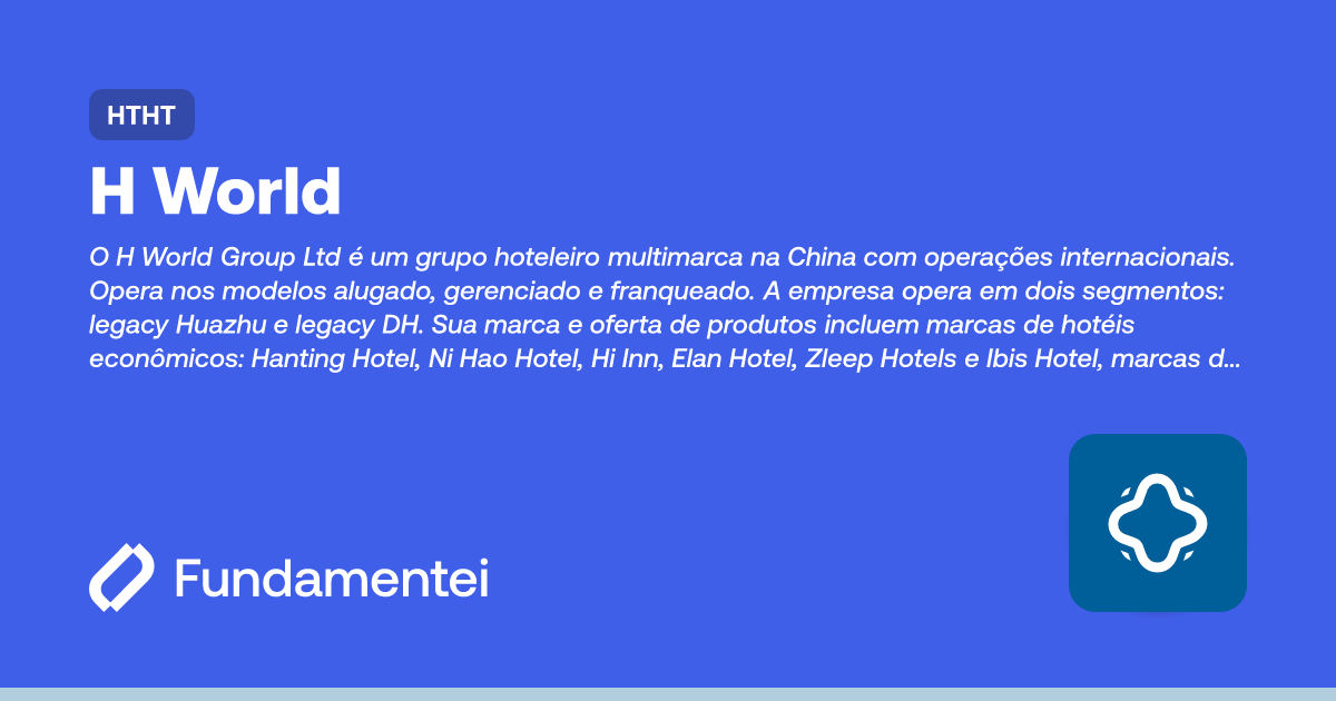 HTHT - H World Group | Fundamentei
