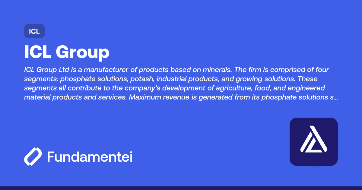 ICL - ICL Group | Fundamentei