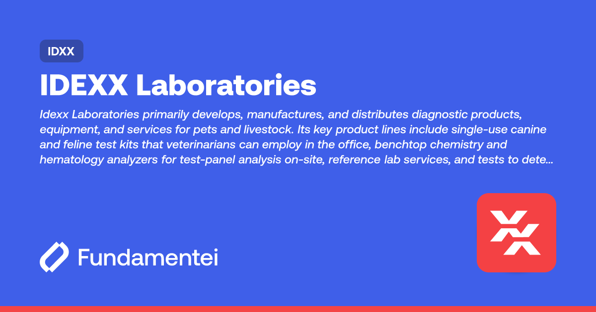 IDXX - Valuation | Fundamentei