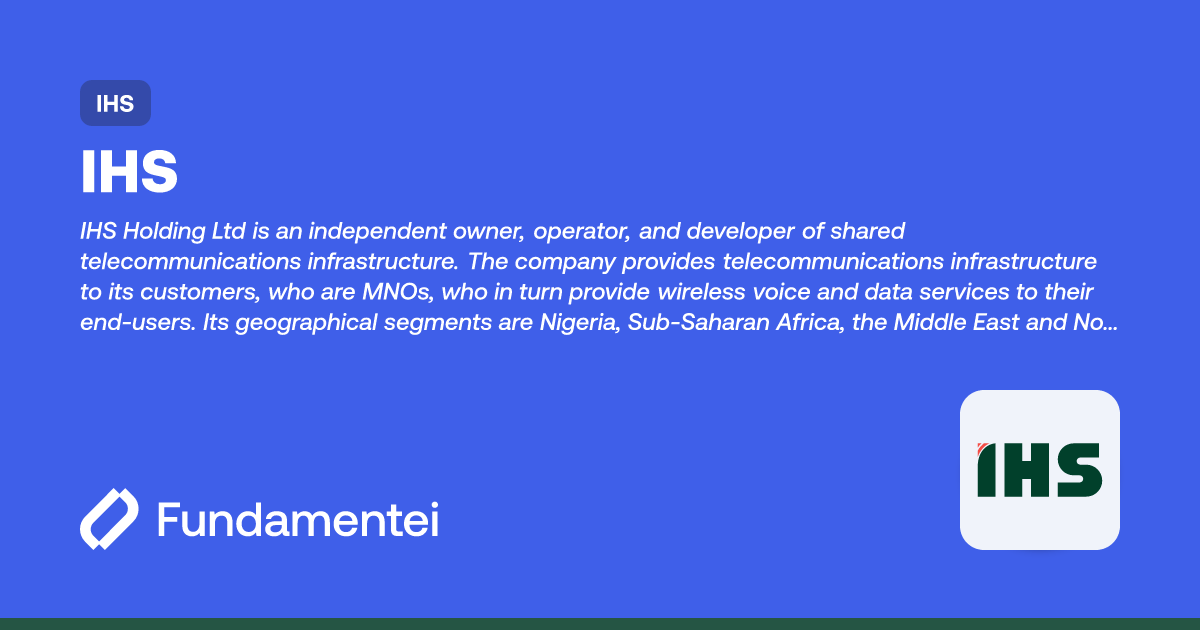 IHS - Valuation | Fundamentei