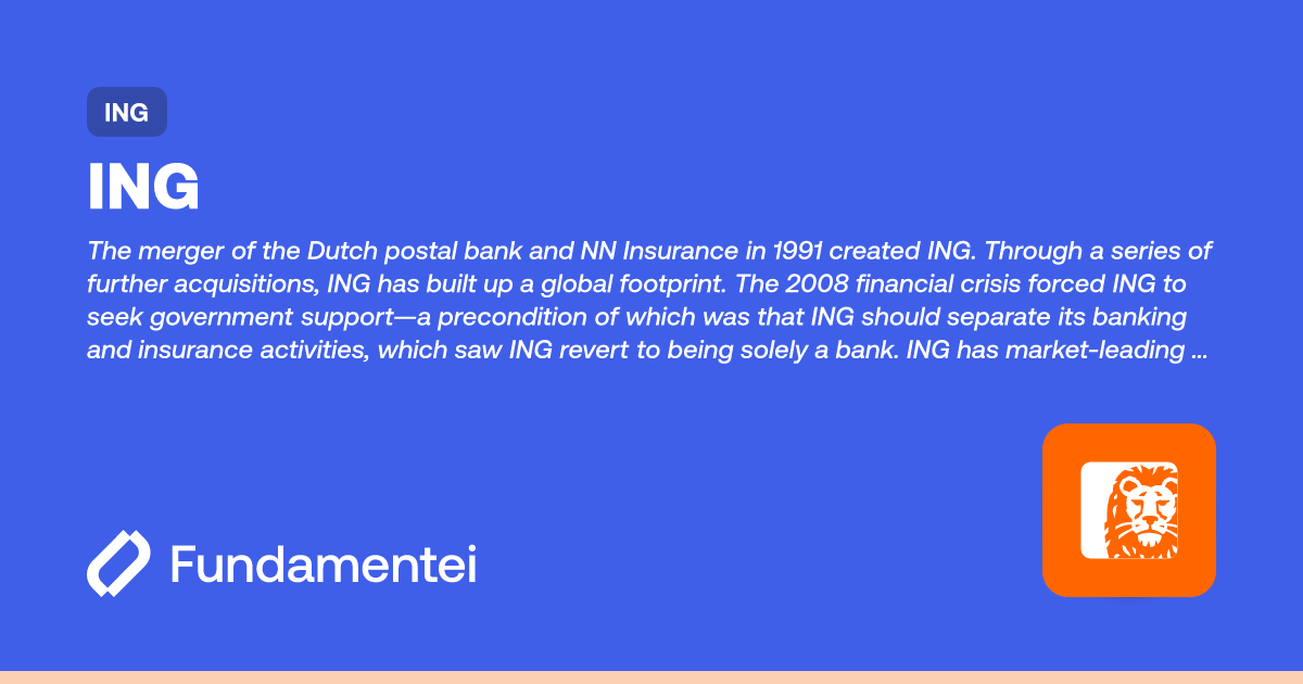 ING - ING Groep | Financials | Fundamentei