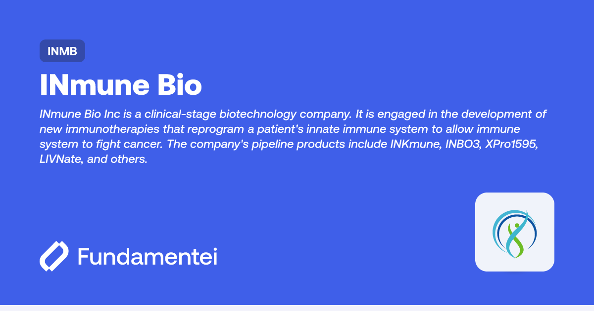 INMB - INmune Bio | Financials | Fundamentei