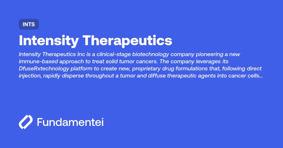 INTS - Valuation | Fundamentei