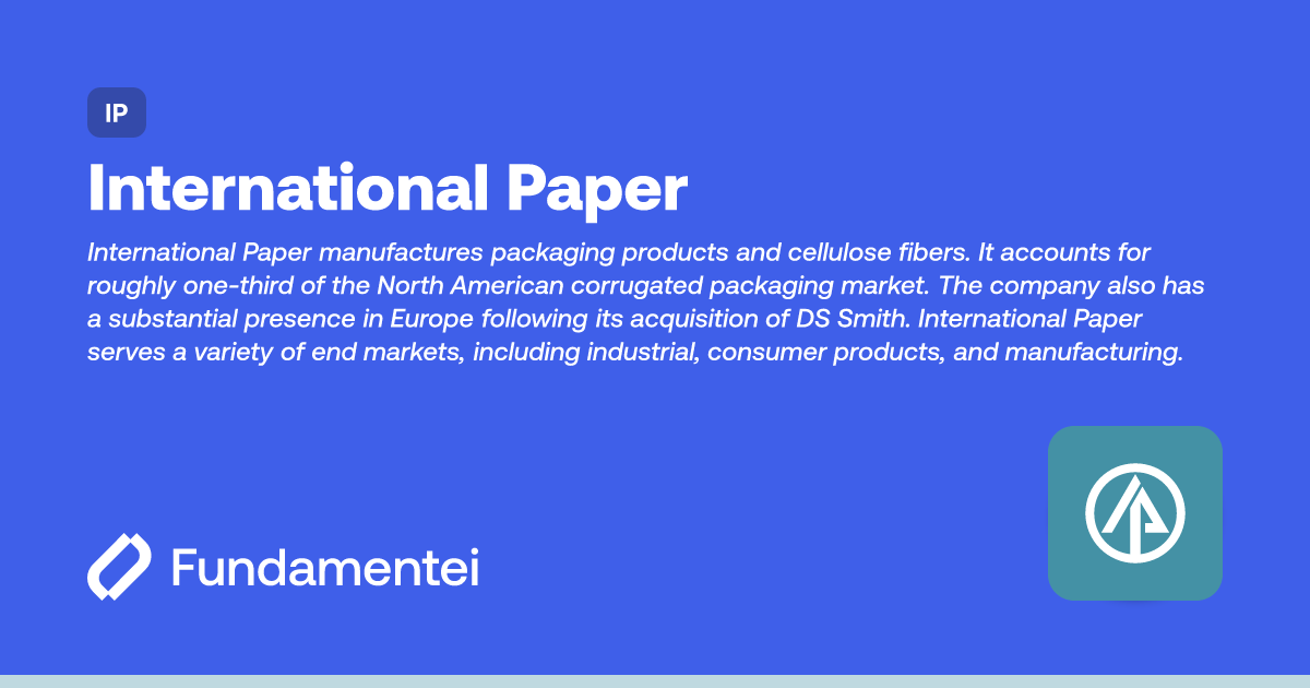 IP - International Paper | Fundamentei