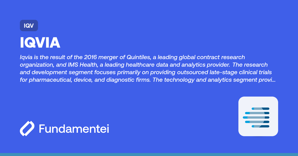 IQV - Valuation | Fundamentei