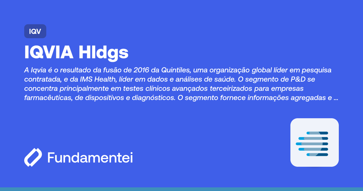 IQV - IQVIA Hldgs | KPIs | Fundamentei
