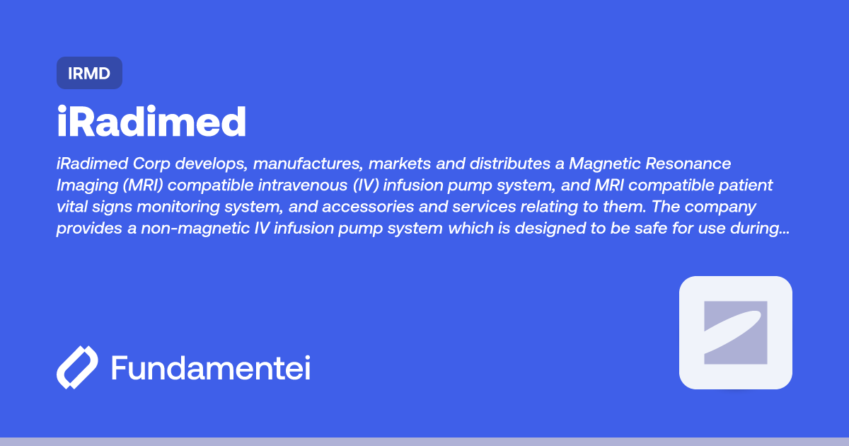 IRMD - iRadimed | Fundamentei