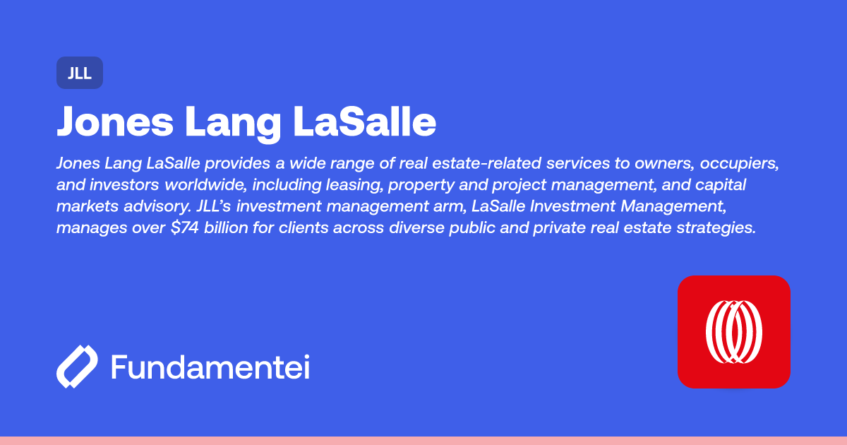 JLL - Valuation | Fundamentei