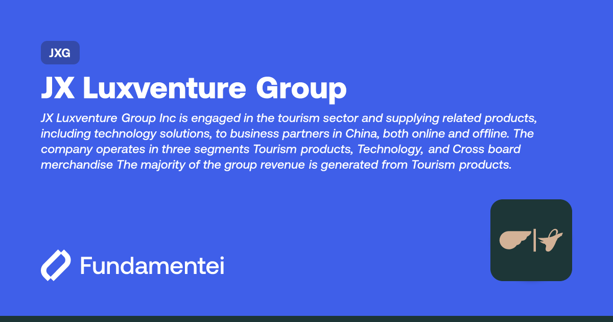 JXG - Valuation | Fundamentei