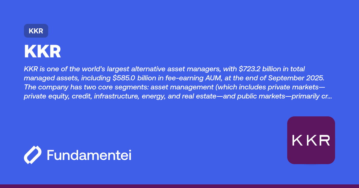 KKR - Valuation | Fundamentei