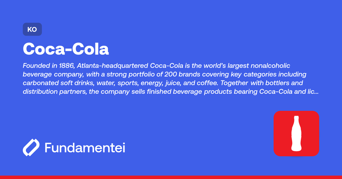 KO - Coca-Cola | Fundamentei