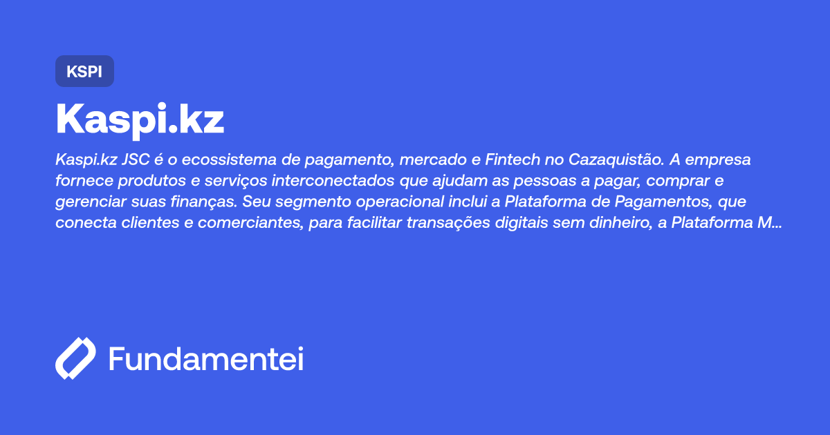 KSPI - Kaspi.kz | Fundamentei