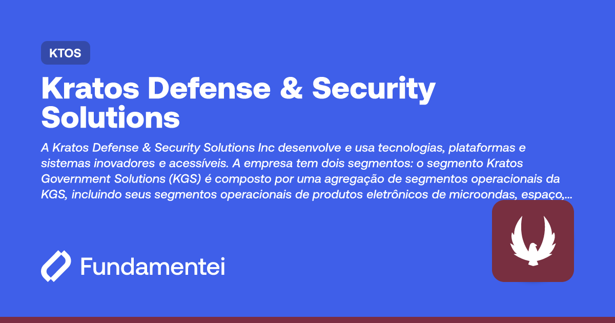 KTOS - Kratos Defense & Security | Fundamentei