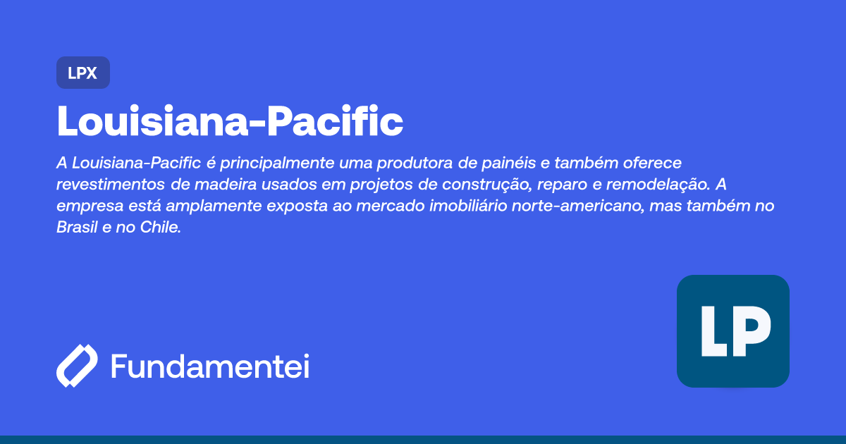 LPX - Louisiana-Pacific | Fundamentei