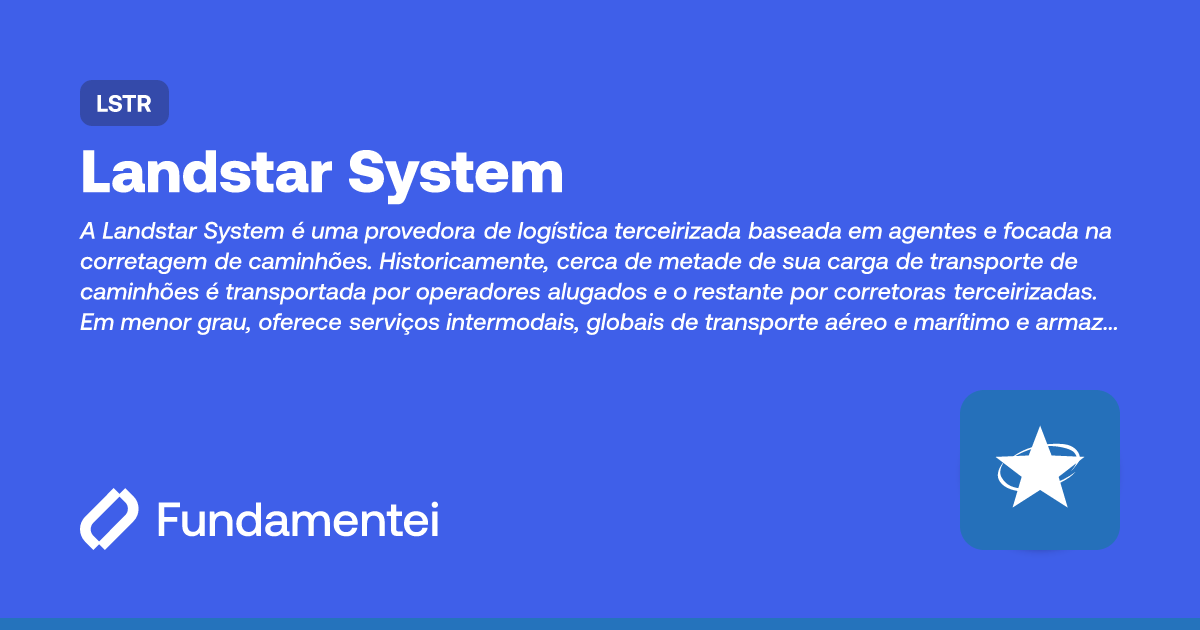 LSTR - Landstar System | Fundamentei