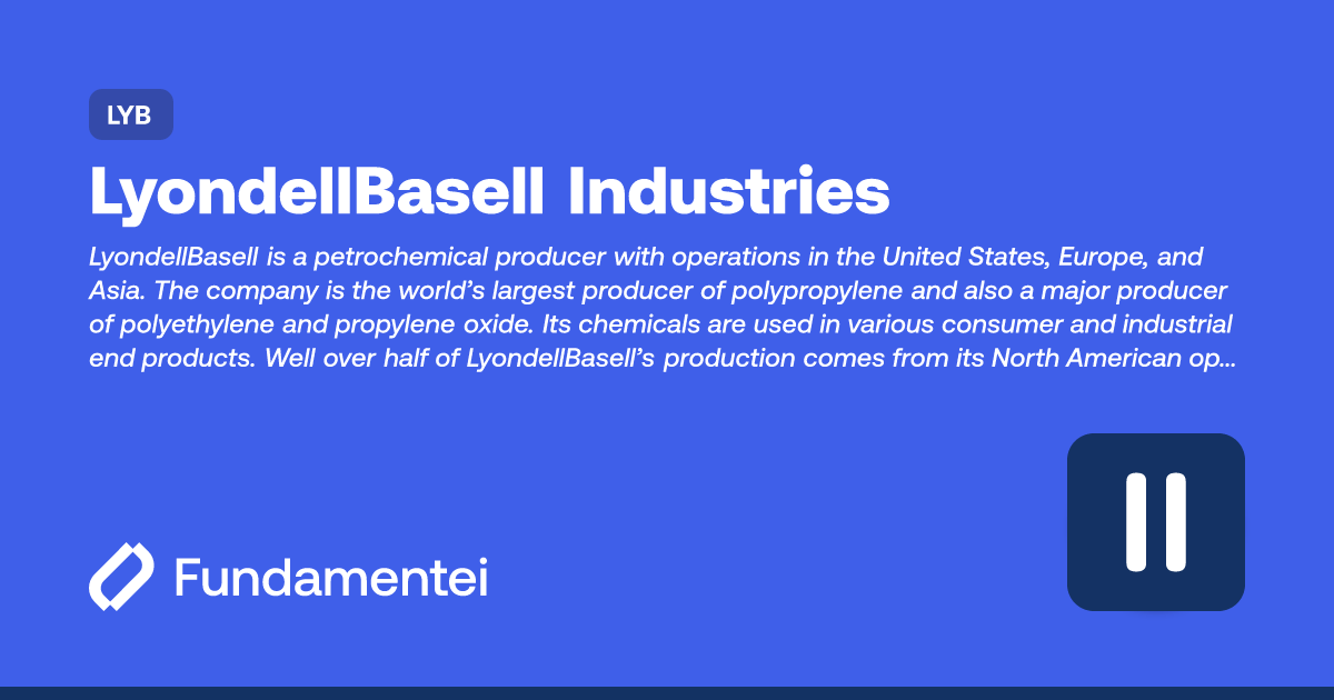 LYB - LyondellBasell Industries | Fundamentei