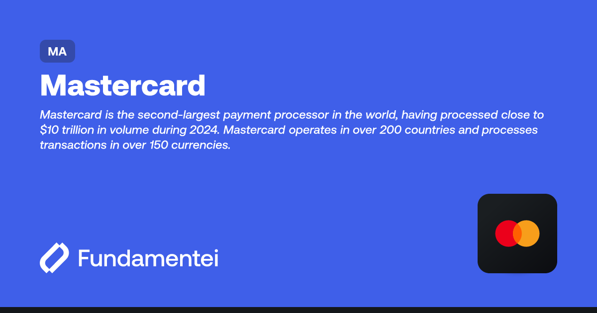 MA - Mastercard | Financials | Fundamentei