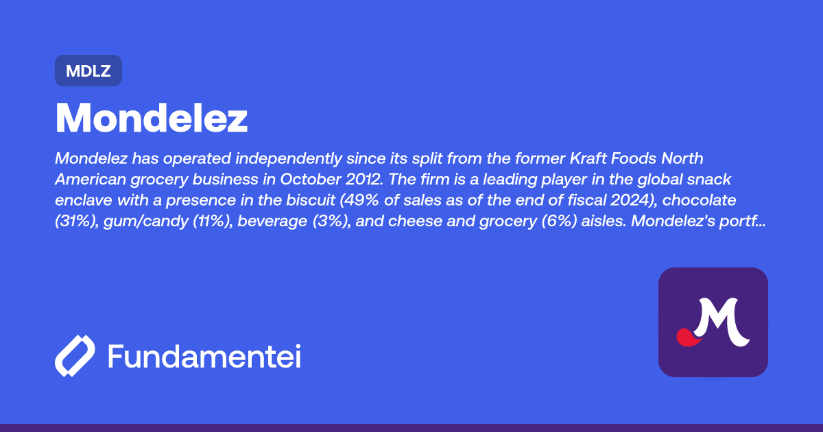 MDLZ - Mondelez International | KPIs | Fundamentei