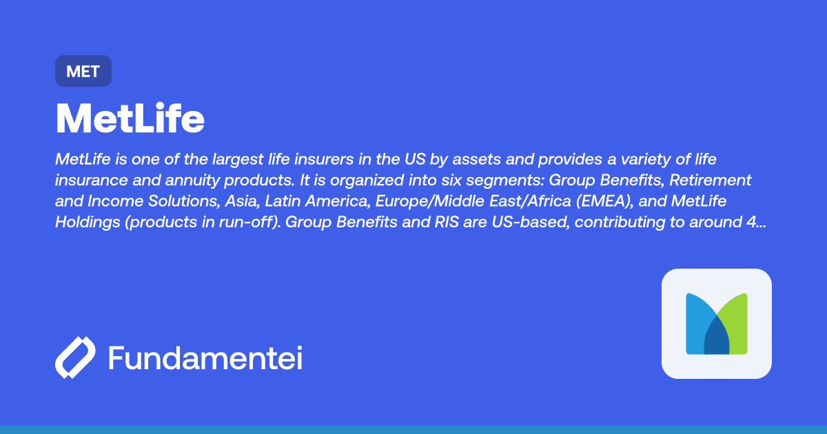 MET - MetLife | Fundamentei
