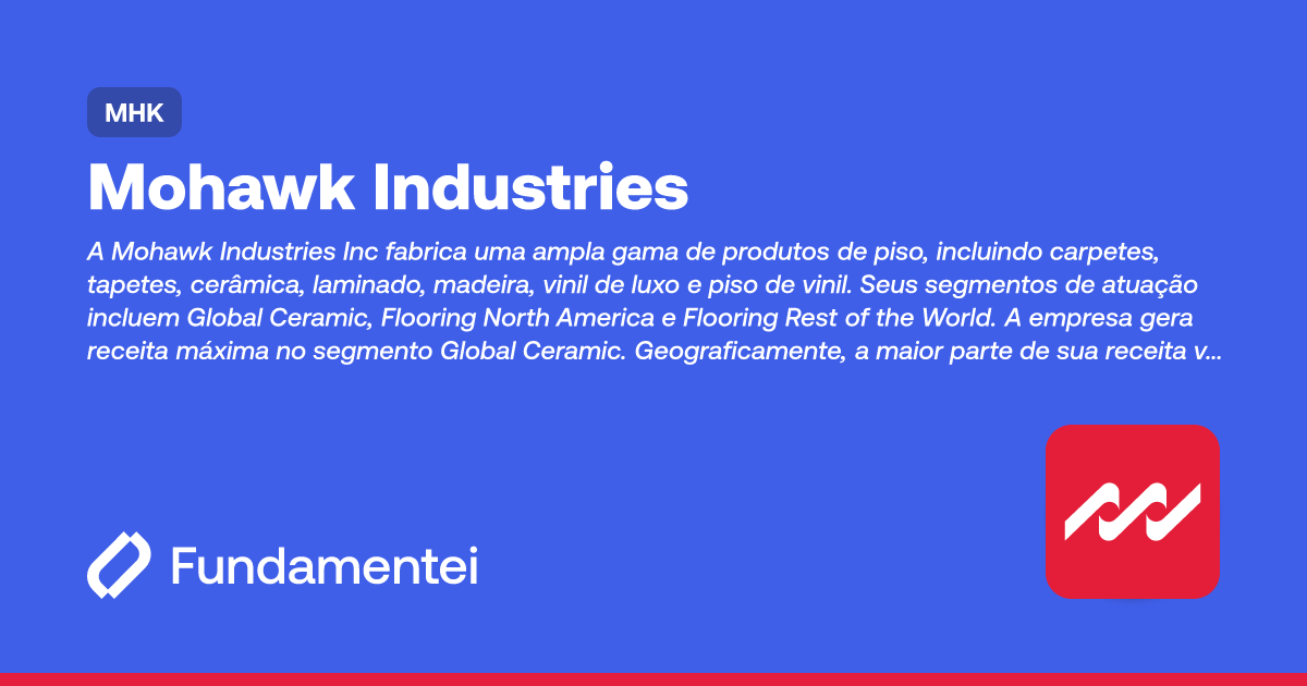 MHK - Mohawk Industries | KPIs | Fundamentei