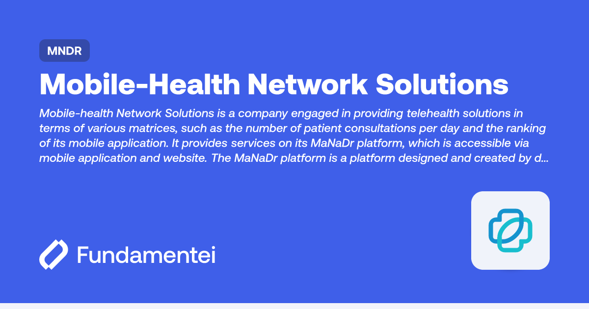 MNDR - Mobile-Health Network Solutions | Fundamentei