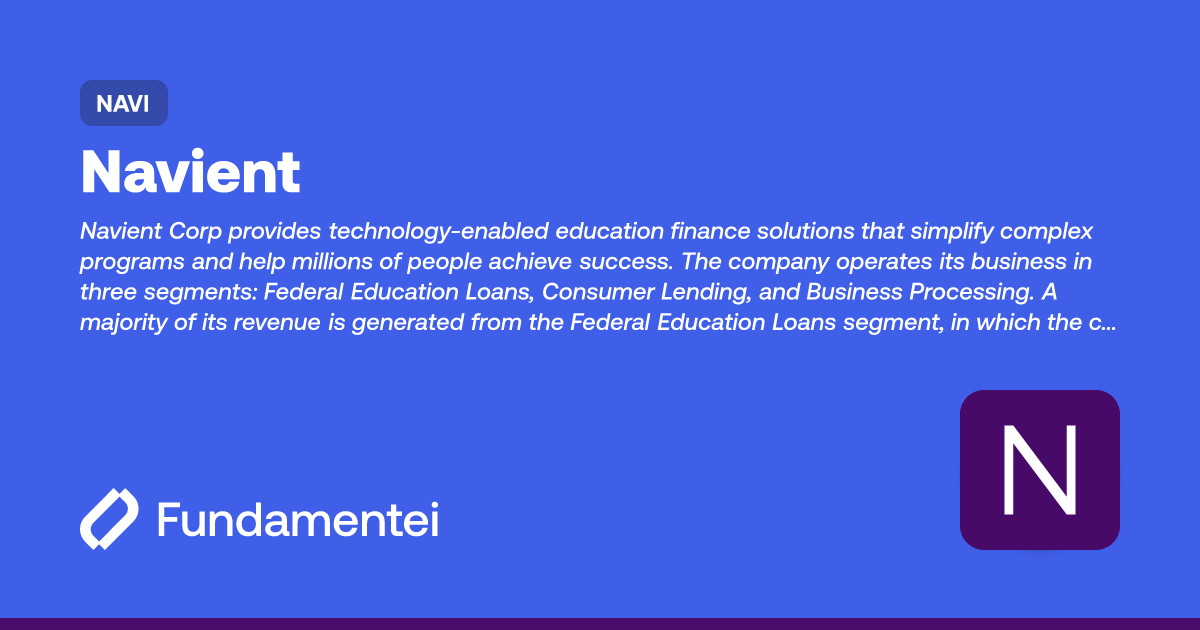 NAVI - Navient | Fundamentei