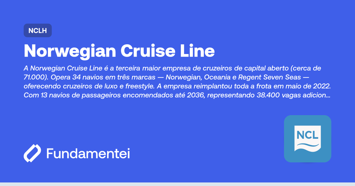 NCLH - Norwegian Cruise Line | Fundamentei