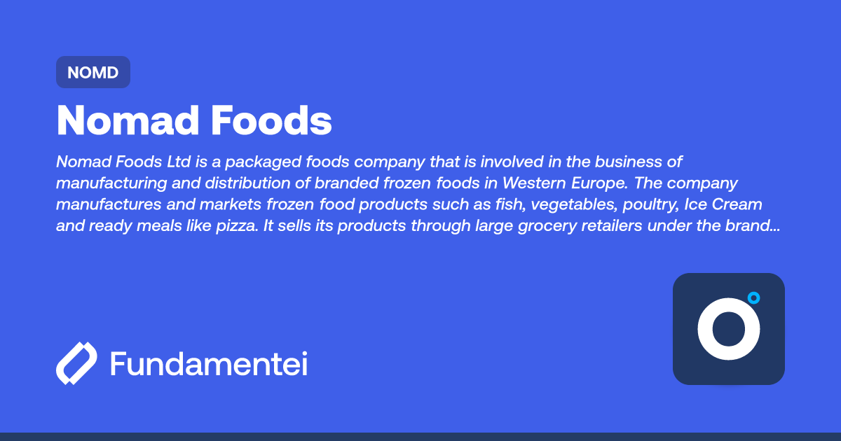 NOMD - Valuation | Fundamentei