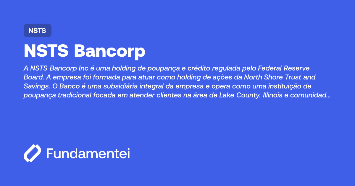 NSTS - NSTS Bancorp | Fundamentei