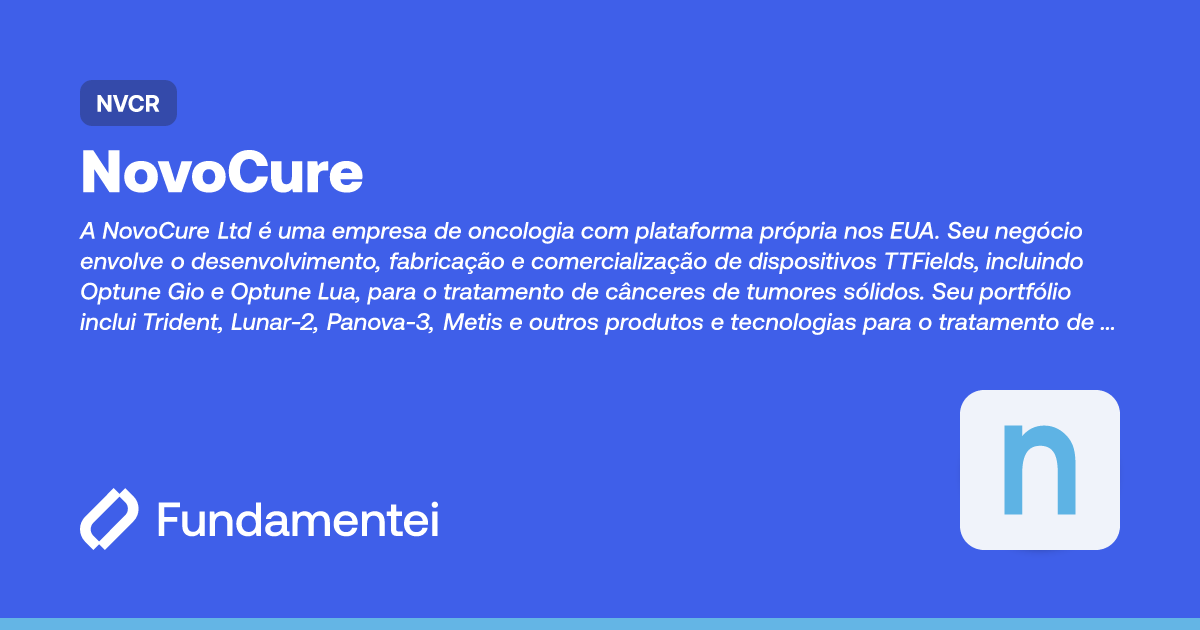 NVCR - NovoCure | Fundamentei