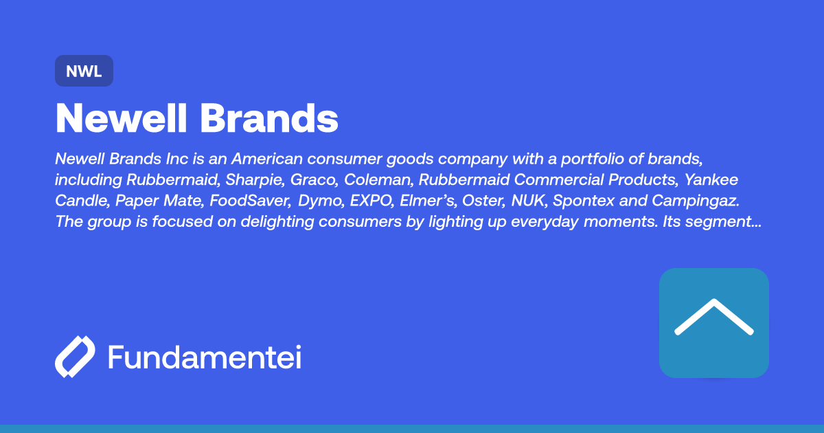 NWL - Valuation | Fundamentei