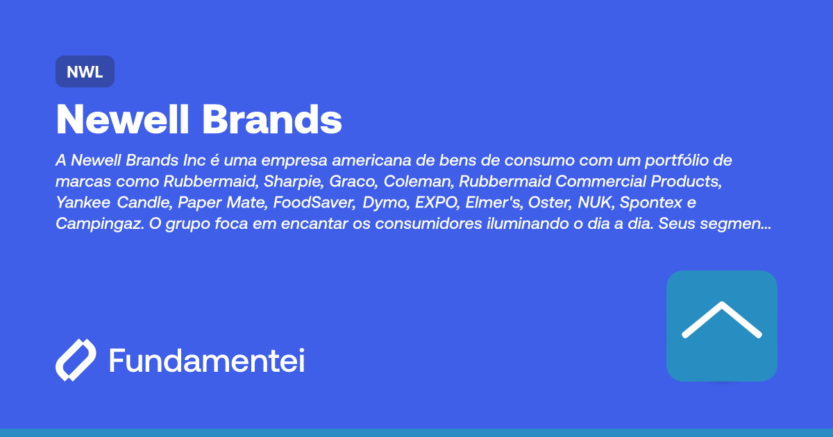 NWL - Newell Brands | Balanços | Fundamentei
