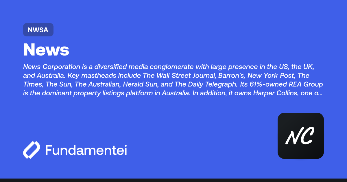 NWSA - News | Fundamentei