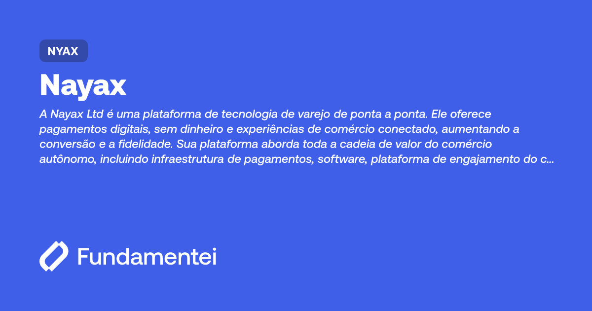 NYAX - Nayax | Fundamentei