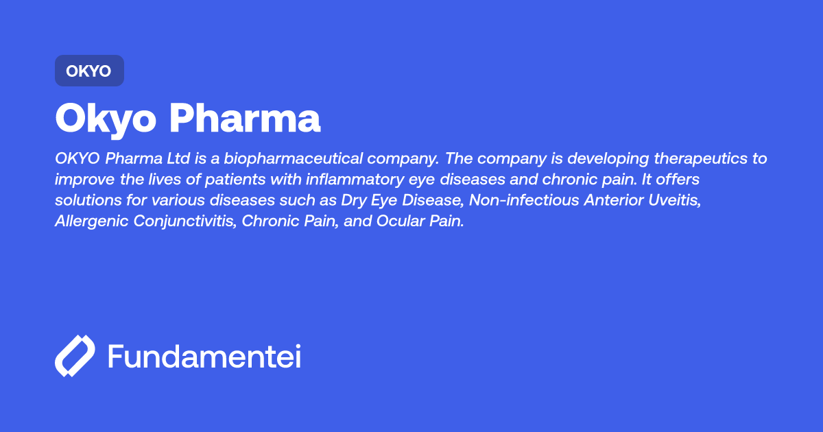OKYO - OKYO Pharma | Fundamentei