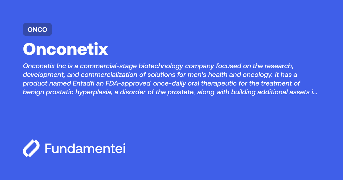 ONCO - Onconetix | Fundamentei