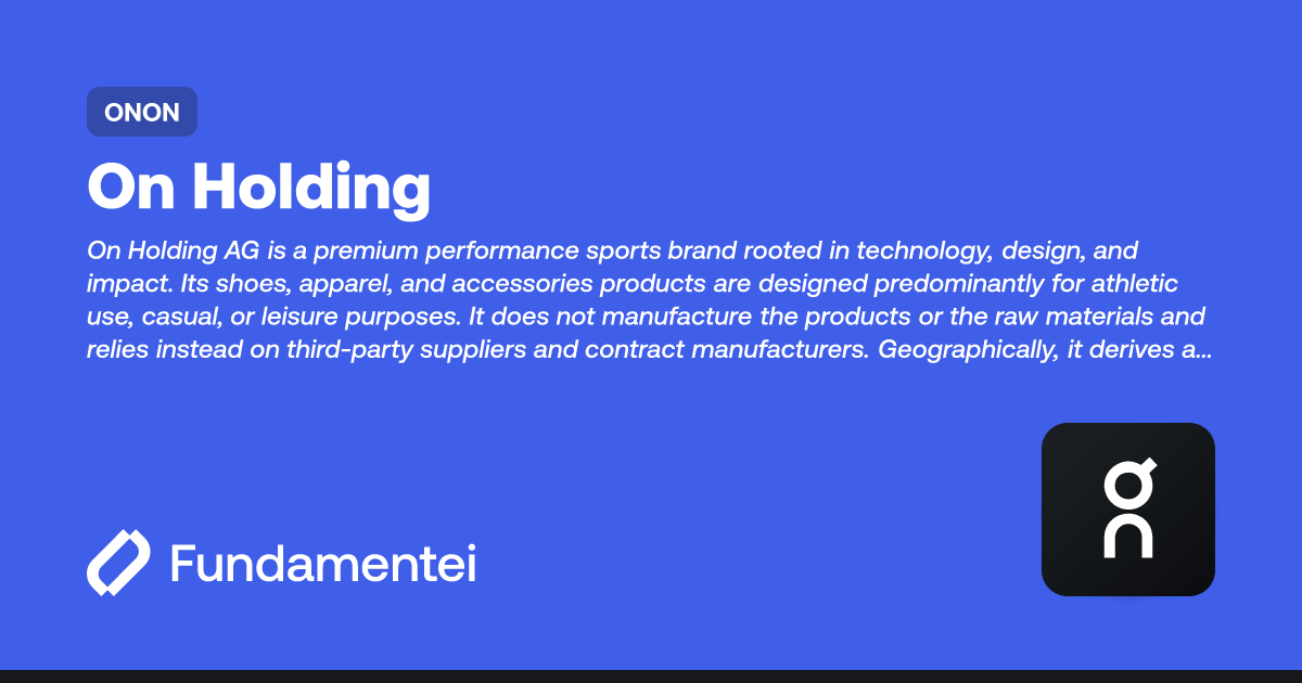 ONON - On Holding | Fundamentei