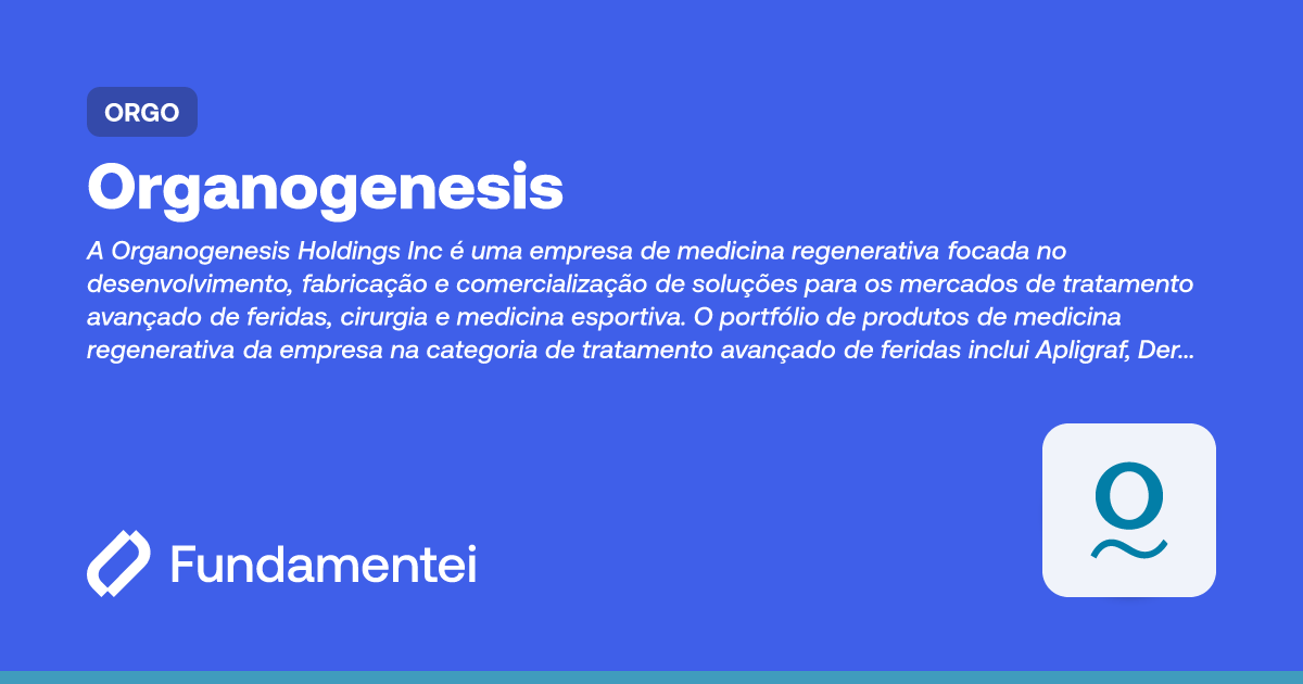 ORGO - Organogenesis Holdings | Fundamentei