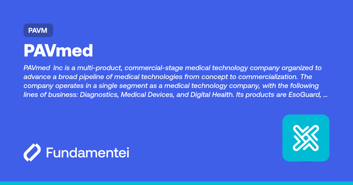 PAVM - PAVmed | Fundamentei