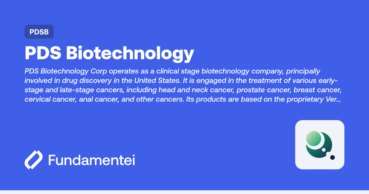 PDSB - Valuation | Fundamentei