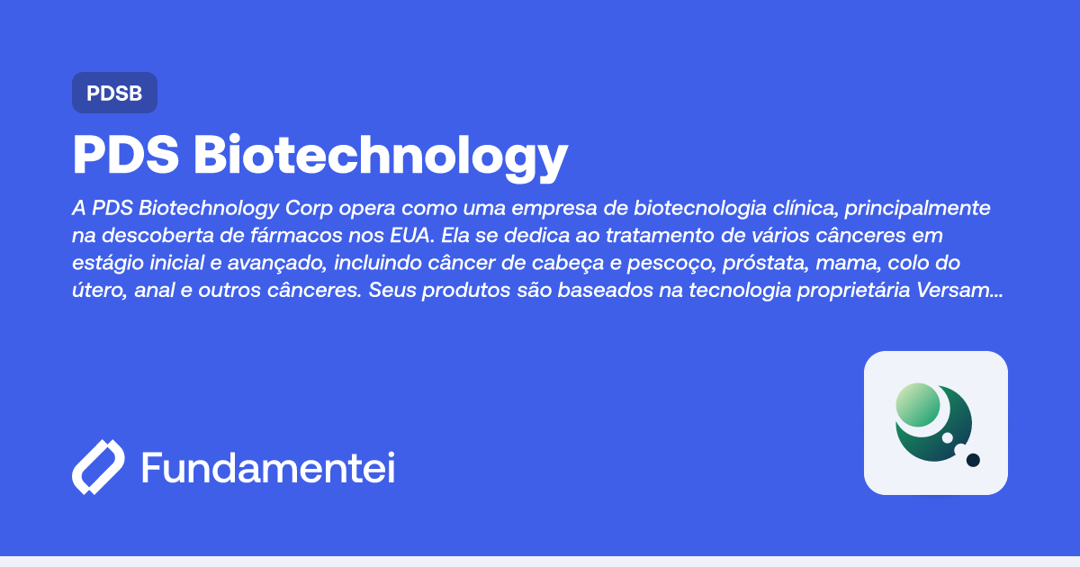 PDSB - PDS Biotechnology | KPIs | Fundamentei