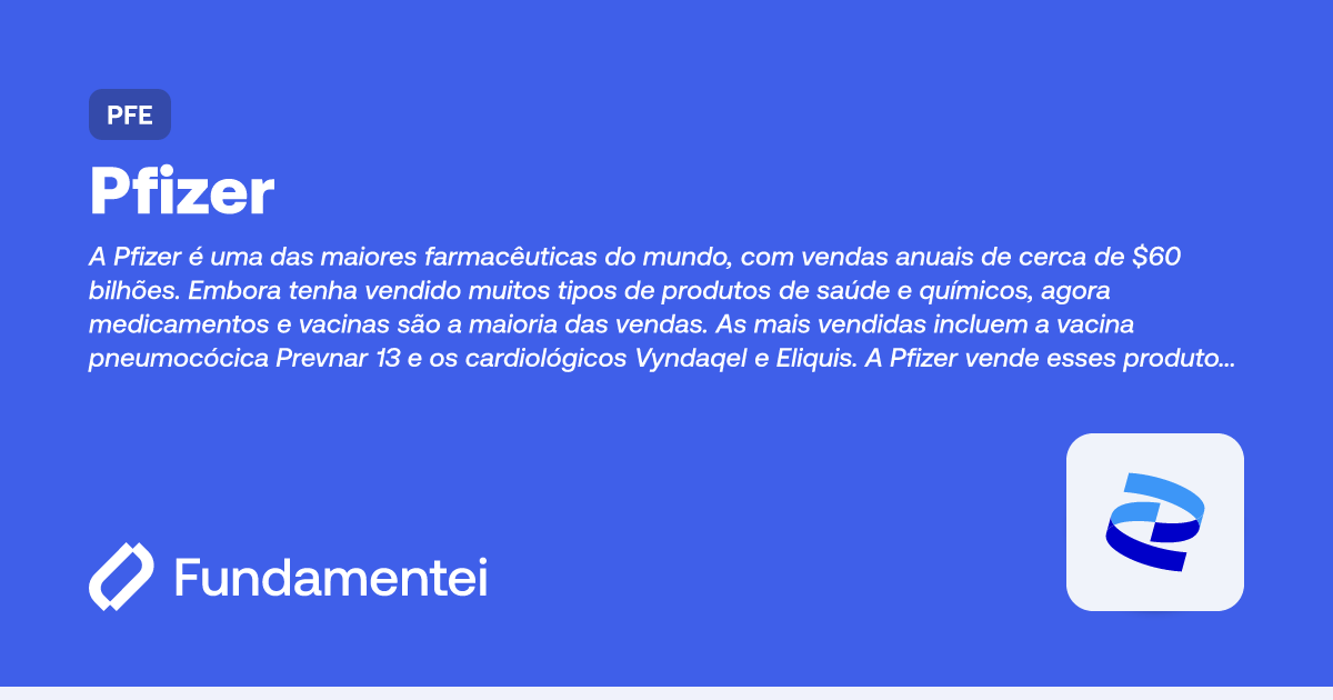 PFE - Pfizer | Fundamentei