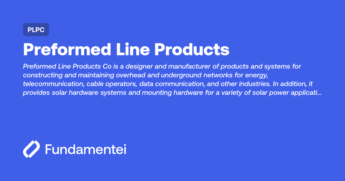 PLPC - Preformed Line Products | About | Fundamentei