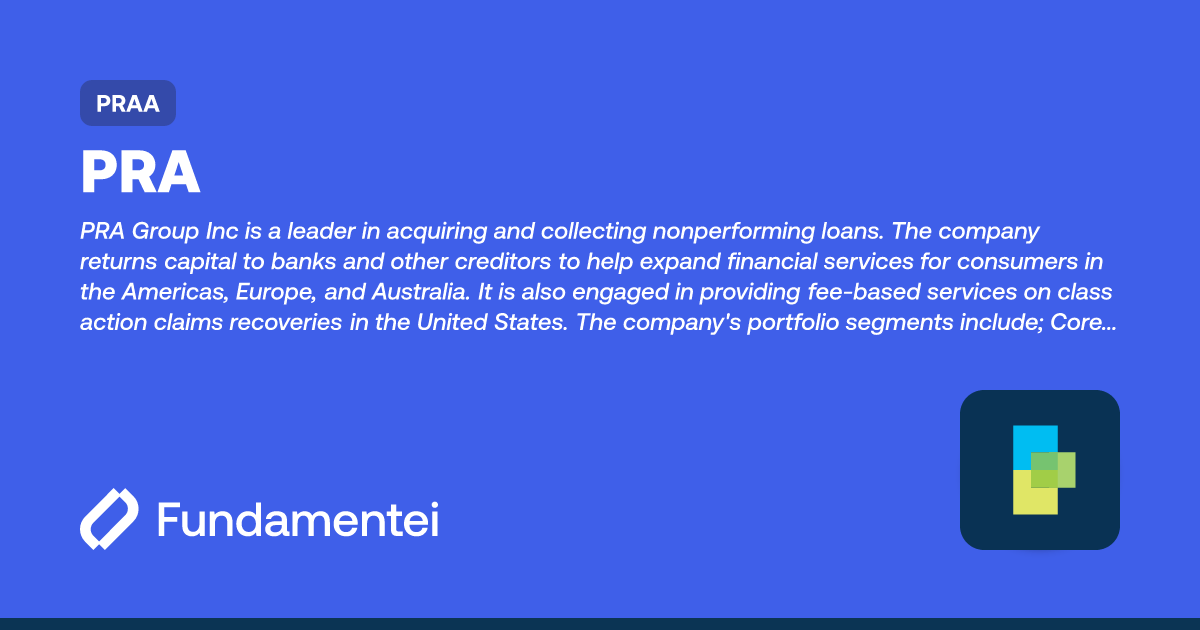 PRAA - PRA Group | Fundamentei