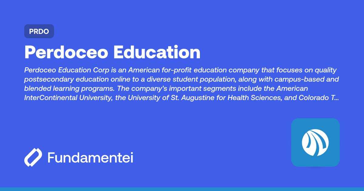 PRDO - Perdoceo Education | Fundamentei