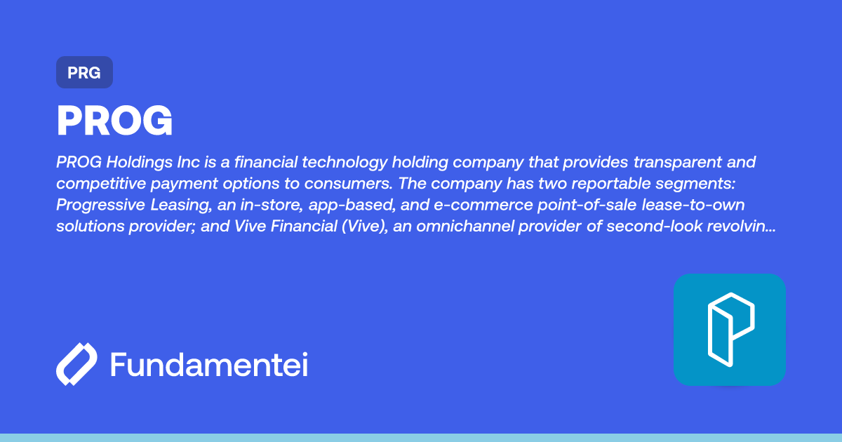 PRG - PROG Holdings | Fundamentei