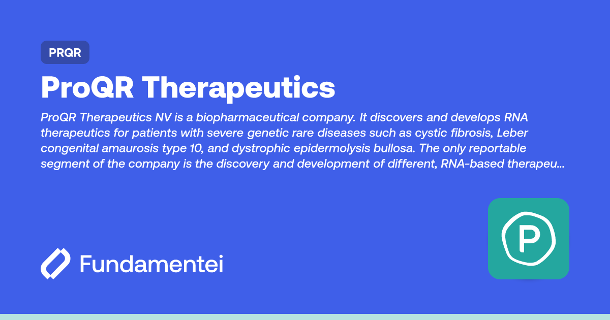 PRQR - ProQR Therapeutics | Fundamentei